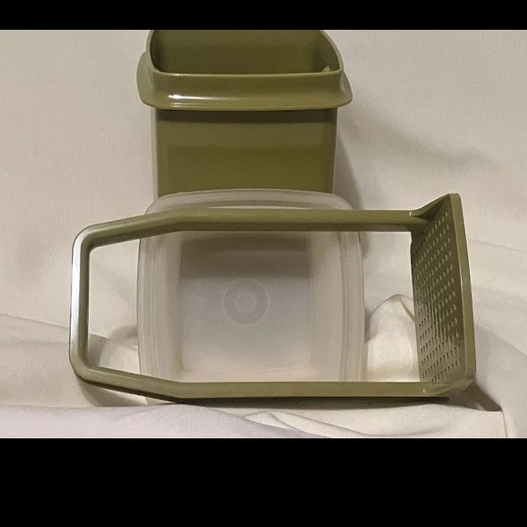 Tupperware | Kitchen | Tupperware Olive Green Pickle Keeper Vintage ...
